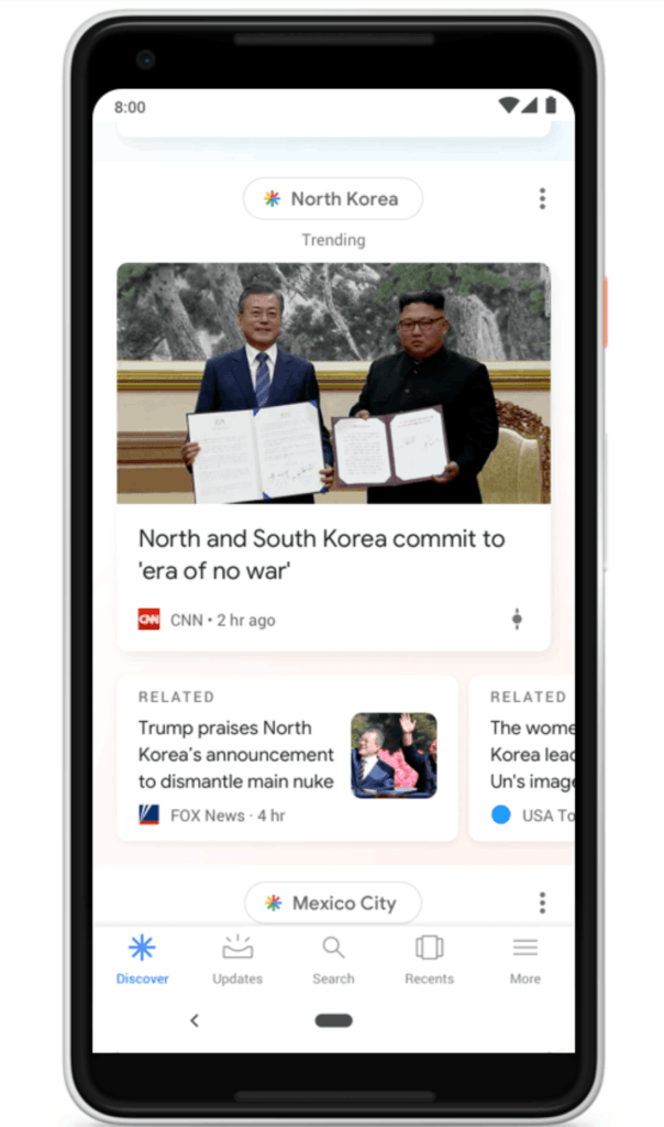 Google Discover; what is it and do you use it for SEO? | Modo25