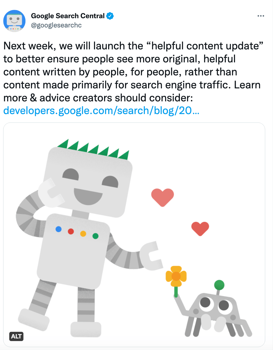 New Google Helpful Content Update Announced | Modo25